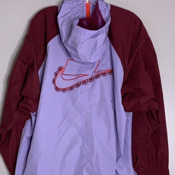 Nike | Jackets & Coats | Nike Sportswear Sample Purple Lavender Hooded ...